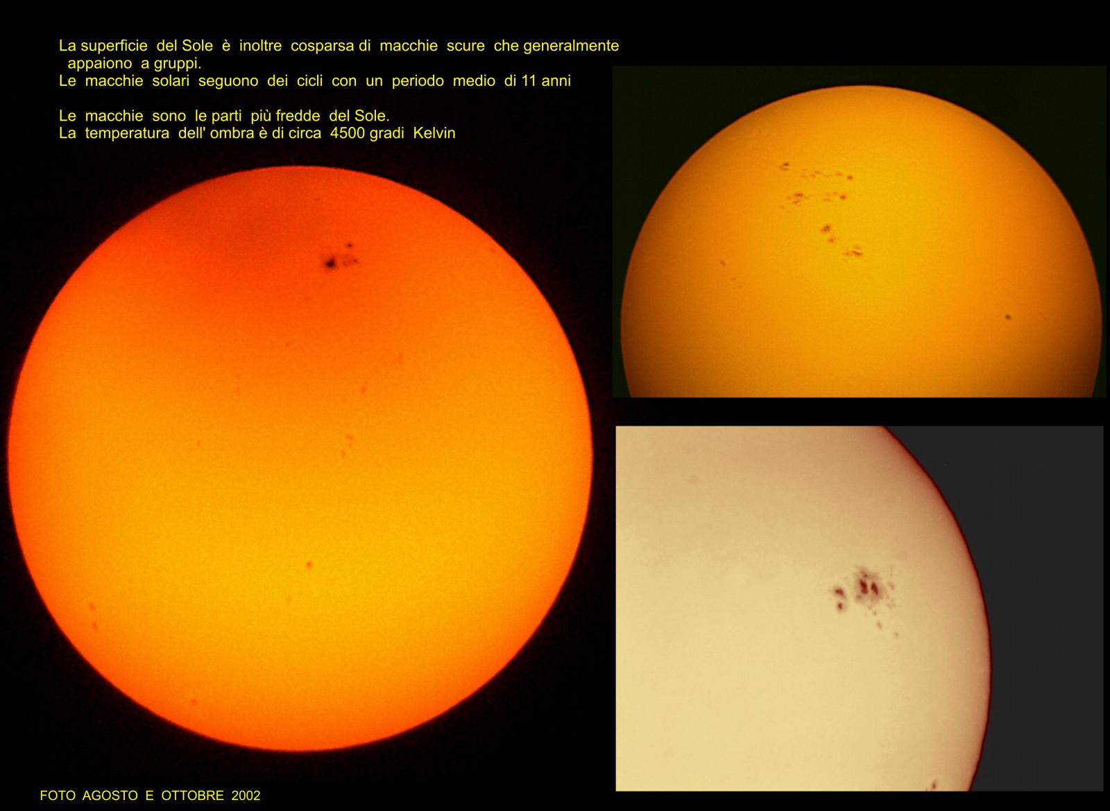 Sole – Astrofili Vittorio Veneto